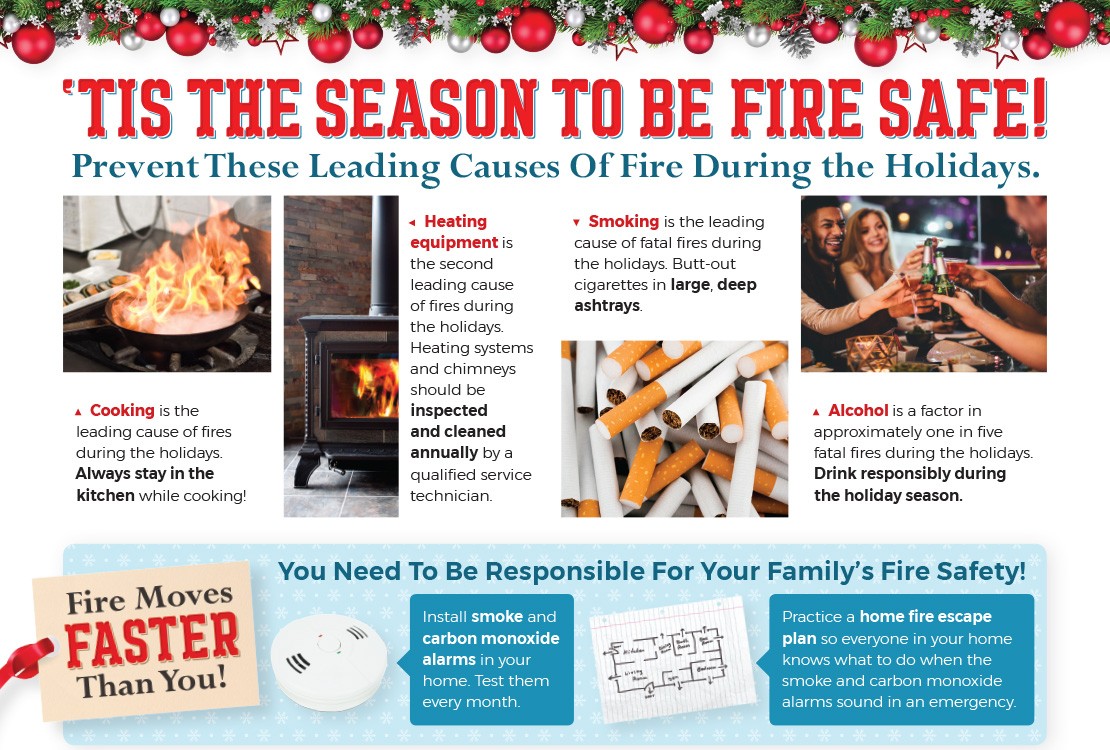 12 Days of Holiday Fire Safety - Windsor Fire & Rescue Services